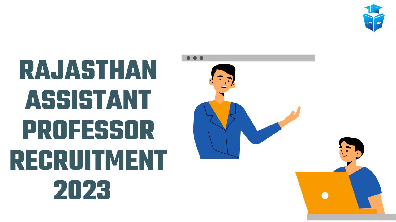 Rajasthan Assistant Professor Recruitment 2023 Notification Out