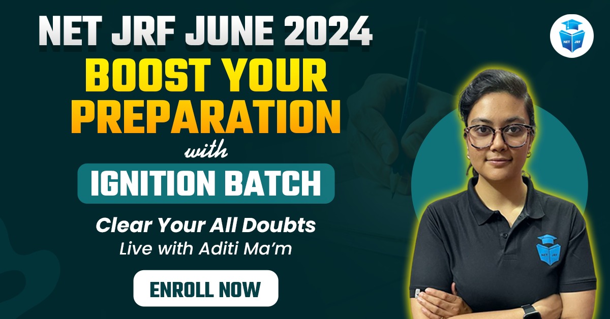 Ace the UGC NET Exam with JRFAdda's Ignition Batch for UGC NET JUNE 2024 - Your Launchpad to Success